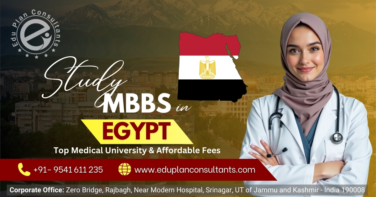 MBBS in Egypt: Globally Recognized Degree at Affordable Fees 2025-26